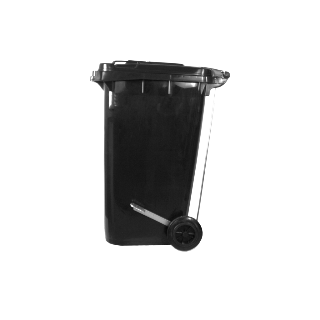 Contenedor de basura 240lts con pedal | QRubber