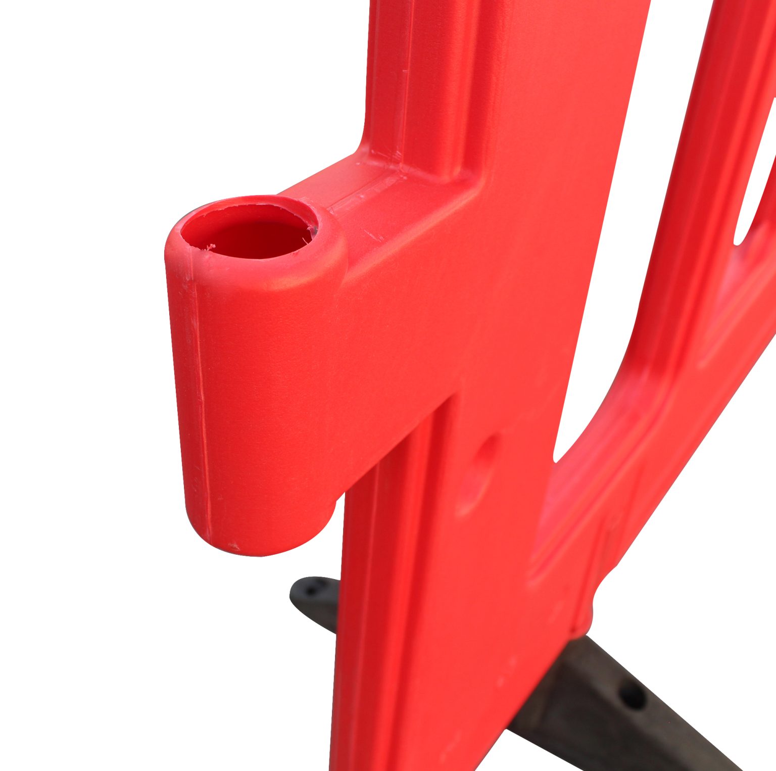 Barrera plástica tráfico premium 2*1mt | QRubber